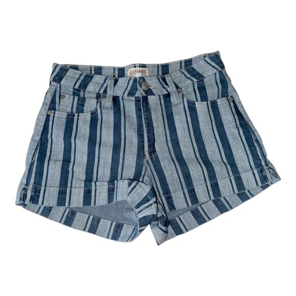 Shyanne | Shorts | Shyanne Blue Denim Womans Shorts Size 3 Striped ...